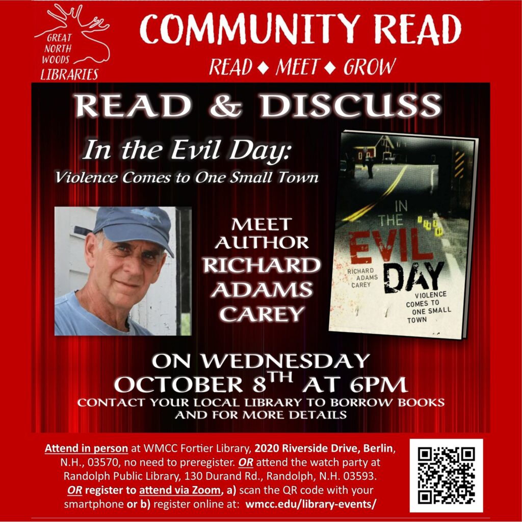 WMCC Library Events - White Mountains Community College